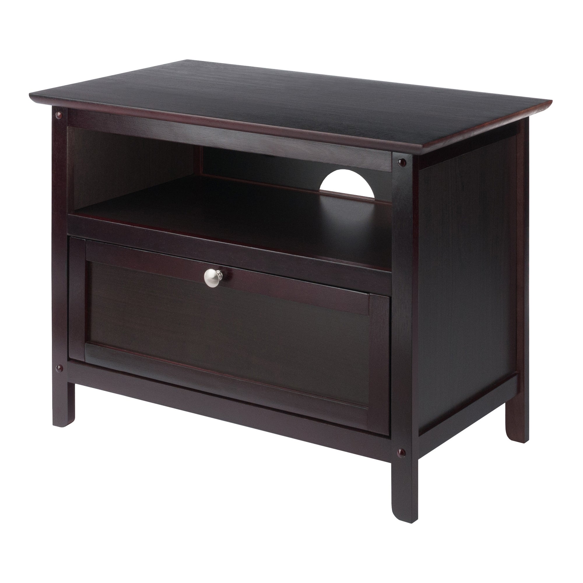 Zara TV & Media Stand, Espresso – Coastline Decor